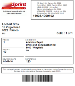 First Look - Sprint Freight & Logistics